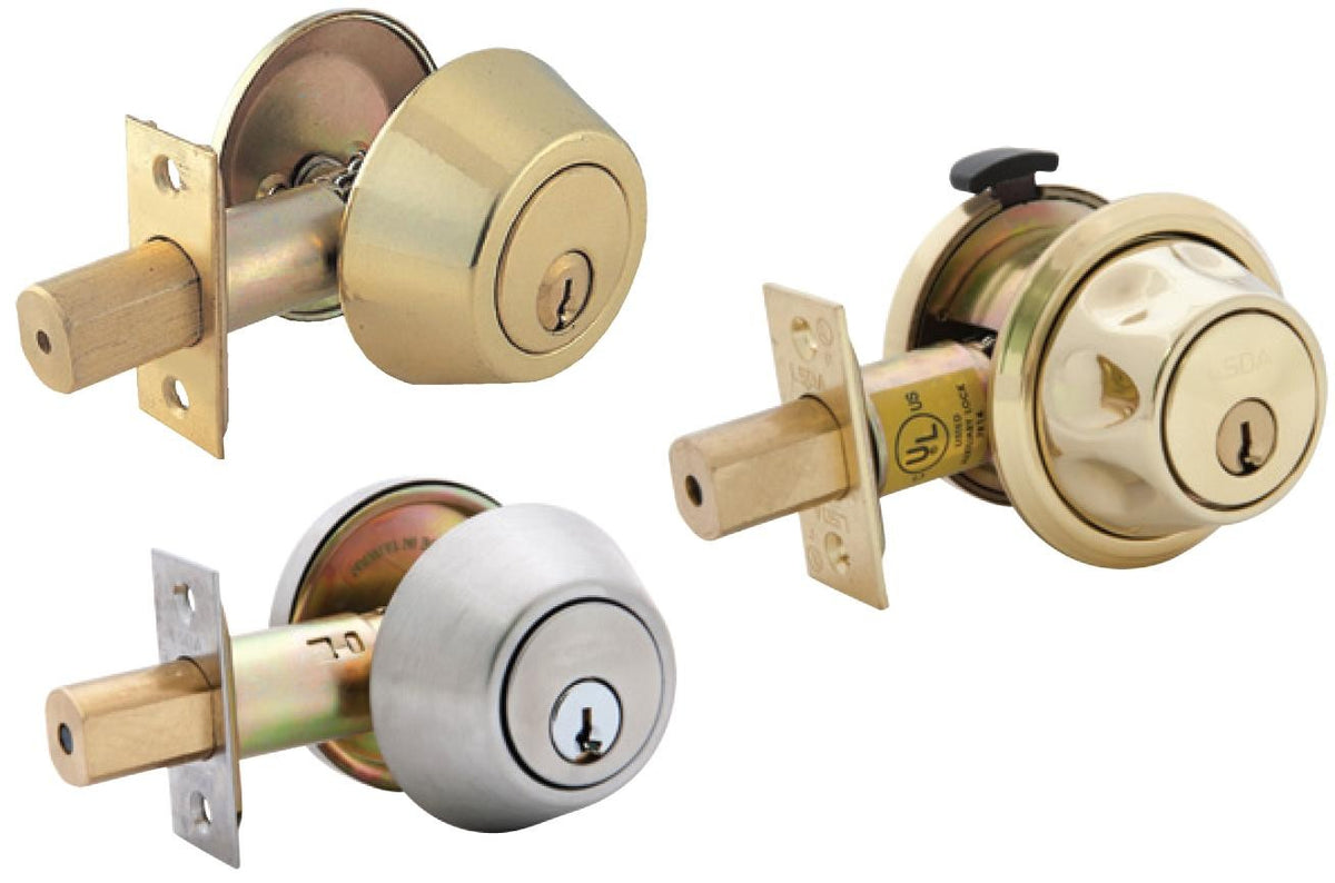 deadbolt, single, double, halsco, lsda, emtek – Randys Lock
